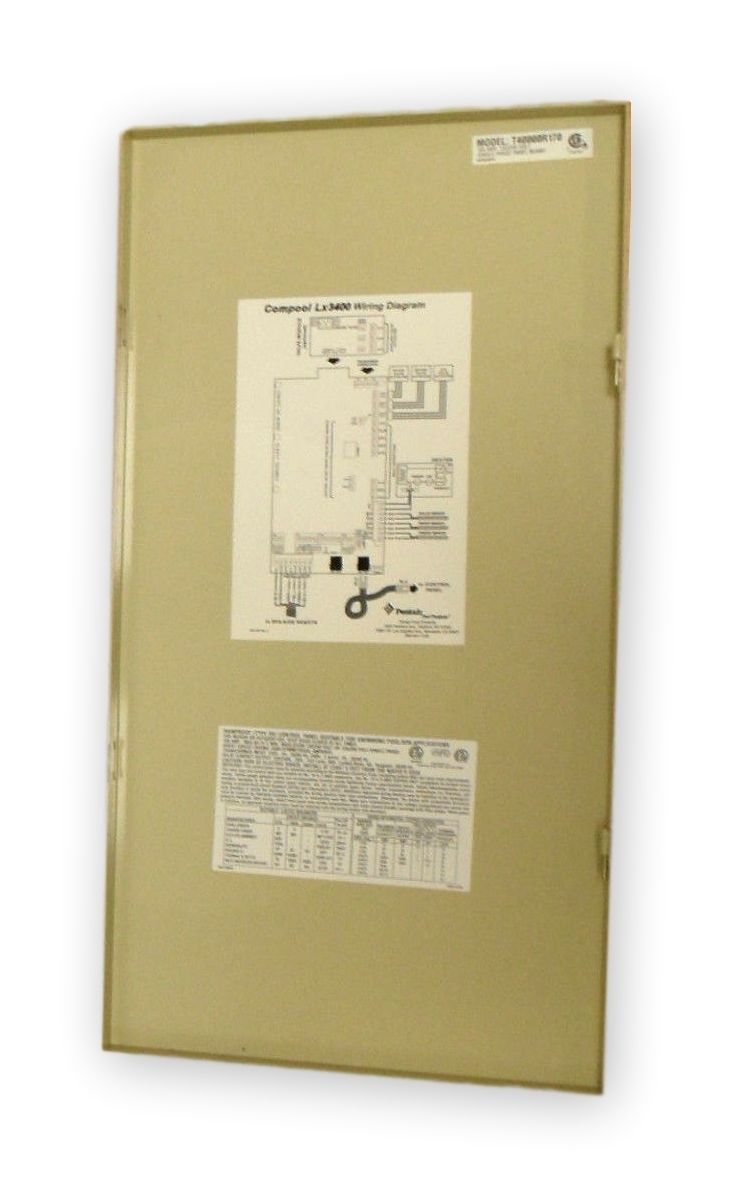 Pentair Compool LX3400 Almond Steel Power Center Door – Compool Parts