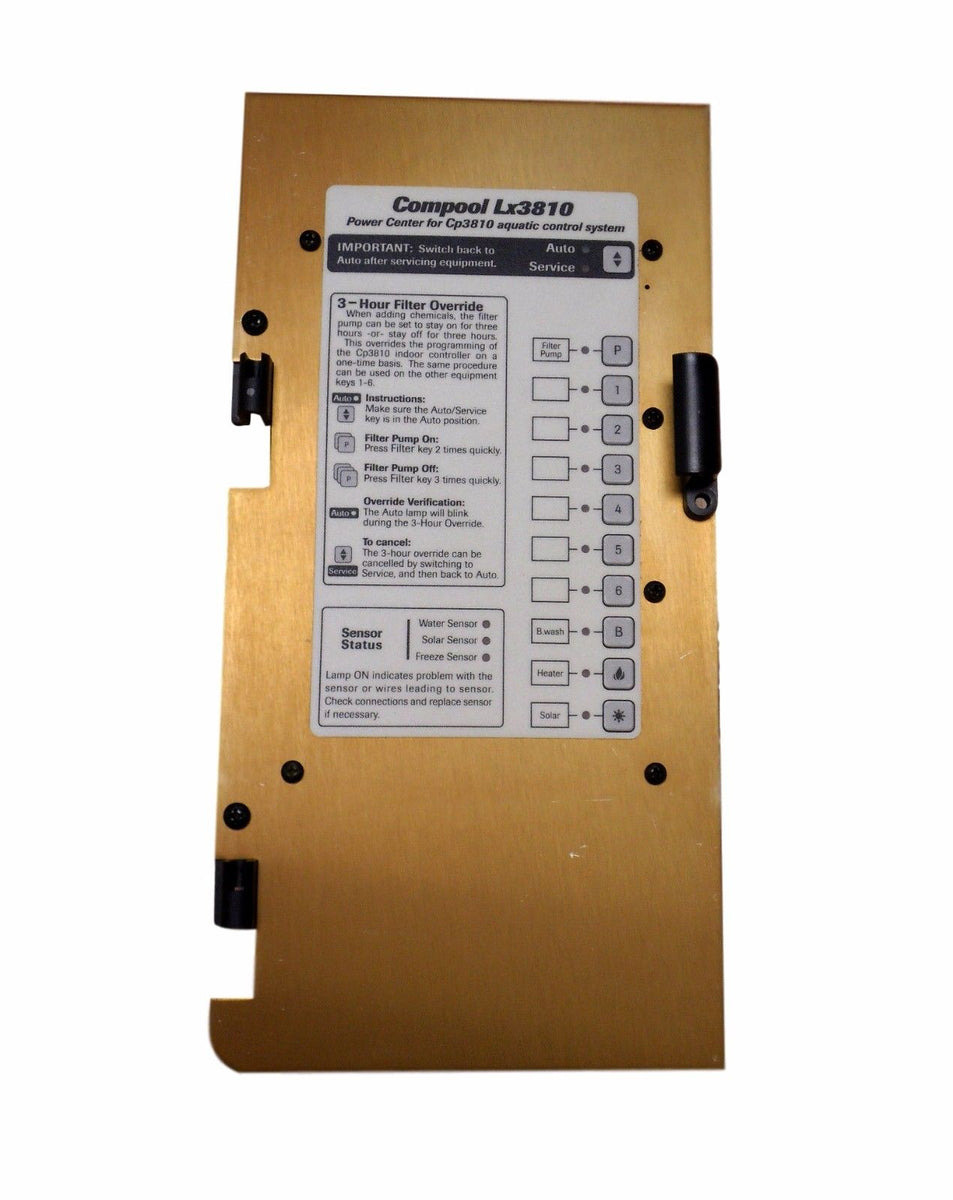 Pentair Compool PCLX3810 PCB LX3810 Power Control Circuit Board & Beze ...