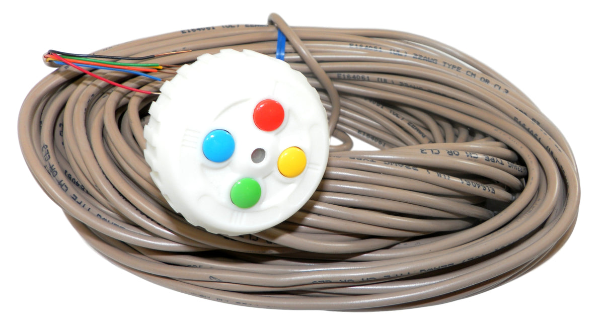 Pentair Compool SS4-100W Spa-Side Remote 4 Button & 4 Function Wht W ...